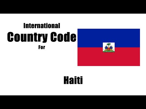 How do I call Haiti ? Haiti Dialing Code - Haitian Country Code - Telephone Area Codes in Haiti