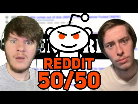 THIS VIDEO IS CENSORED | REDDIT 50/50 CHALLENGE