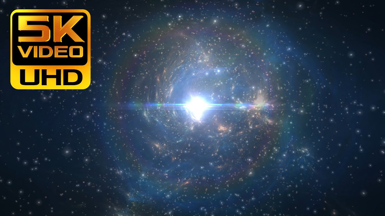 Classic Supernova Star-Field ~60:00 Minutes Space Animation~ Longest FREE 5K 60fps Motion Background