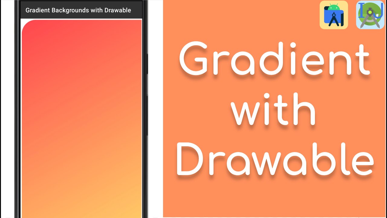 Gradient Backgrounds with Drawable