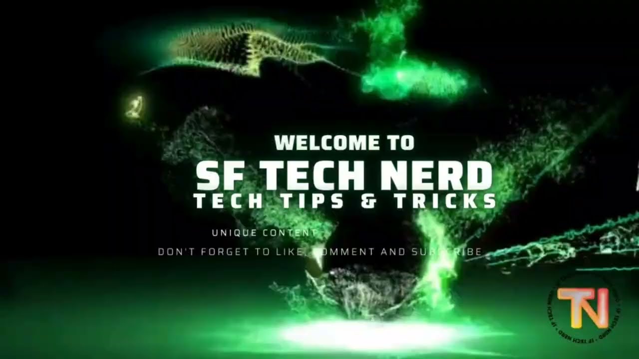 CHANNEL TRAILER FOR YOU | SF TECH NERD