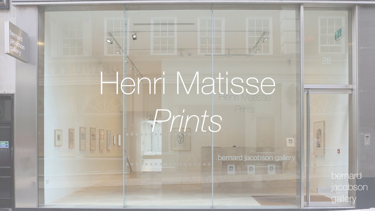 Henri Matisse: Prints at Bernard Jacobson Gallery