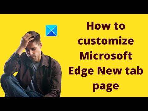 How to customize Microsoft Edge New tab page