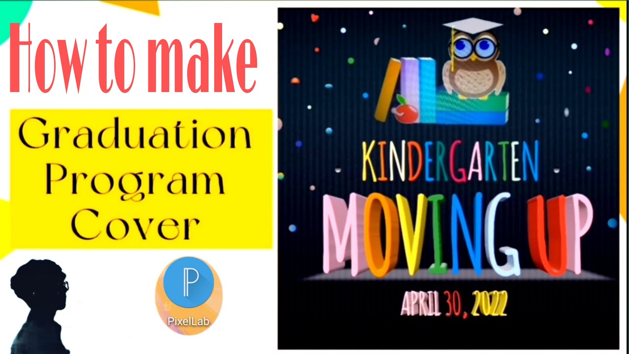 How to make Graduation Program Cover | #editing