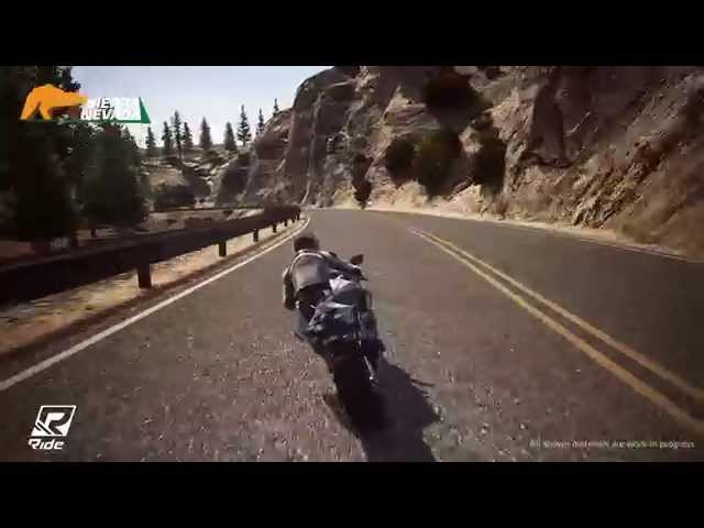 The first gameplay video of RIDE released