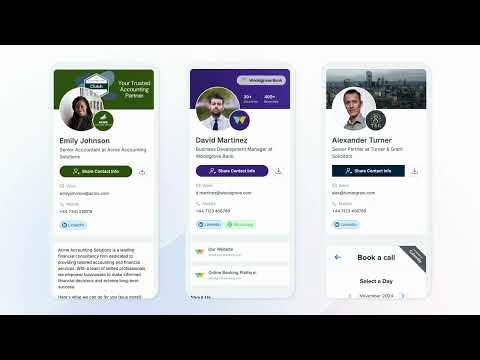 Free Digital Business Cards | Swft Connect & The Networker
