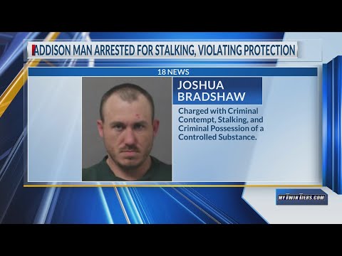 Addison man arrested for stalking, violating protection order 5 times