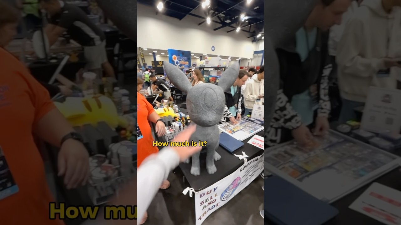 $3,000 3D Printed Umbreon Pokemon