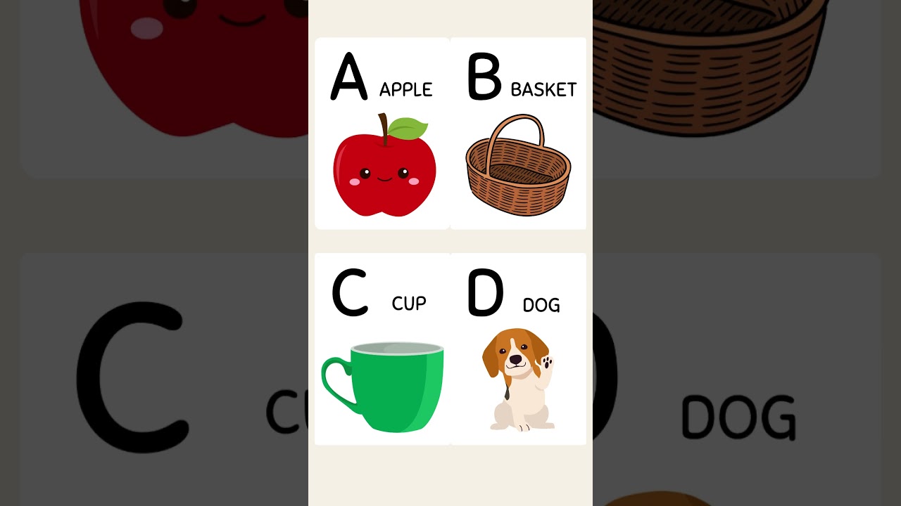 Printable Alphabet Flashcards for Kids #alphabetflashcards  #preschoolmom  #alphabetlearning