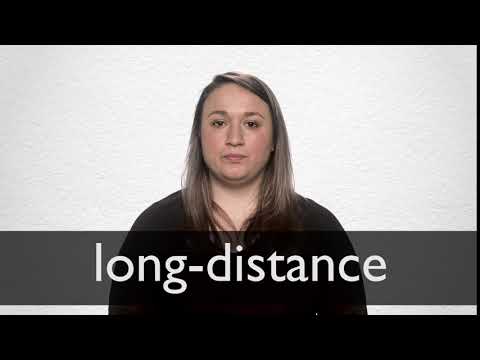 LONG-DISTANCE definition and meaning | Collins English Dictionary
