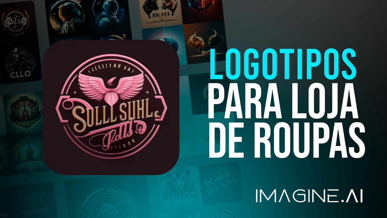 Criando 12 logotipos de Loja de Roupas Femininas em 3 minutos