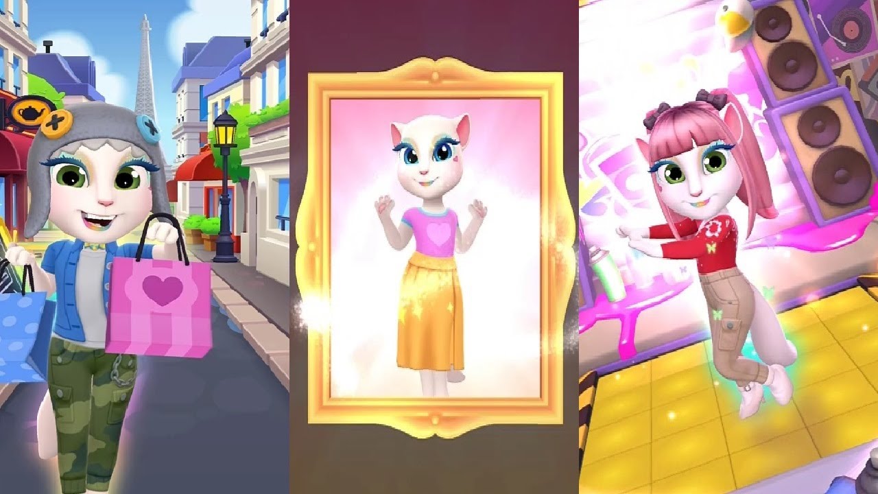 My Talking Angela 2 (by Outfit7) - Android Gameplay HD #4