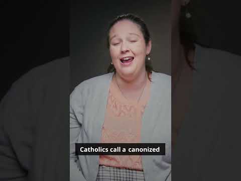 So what is a saint or who is a saint ?