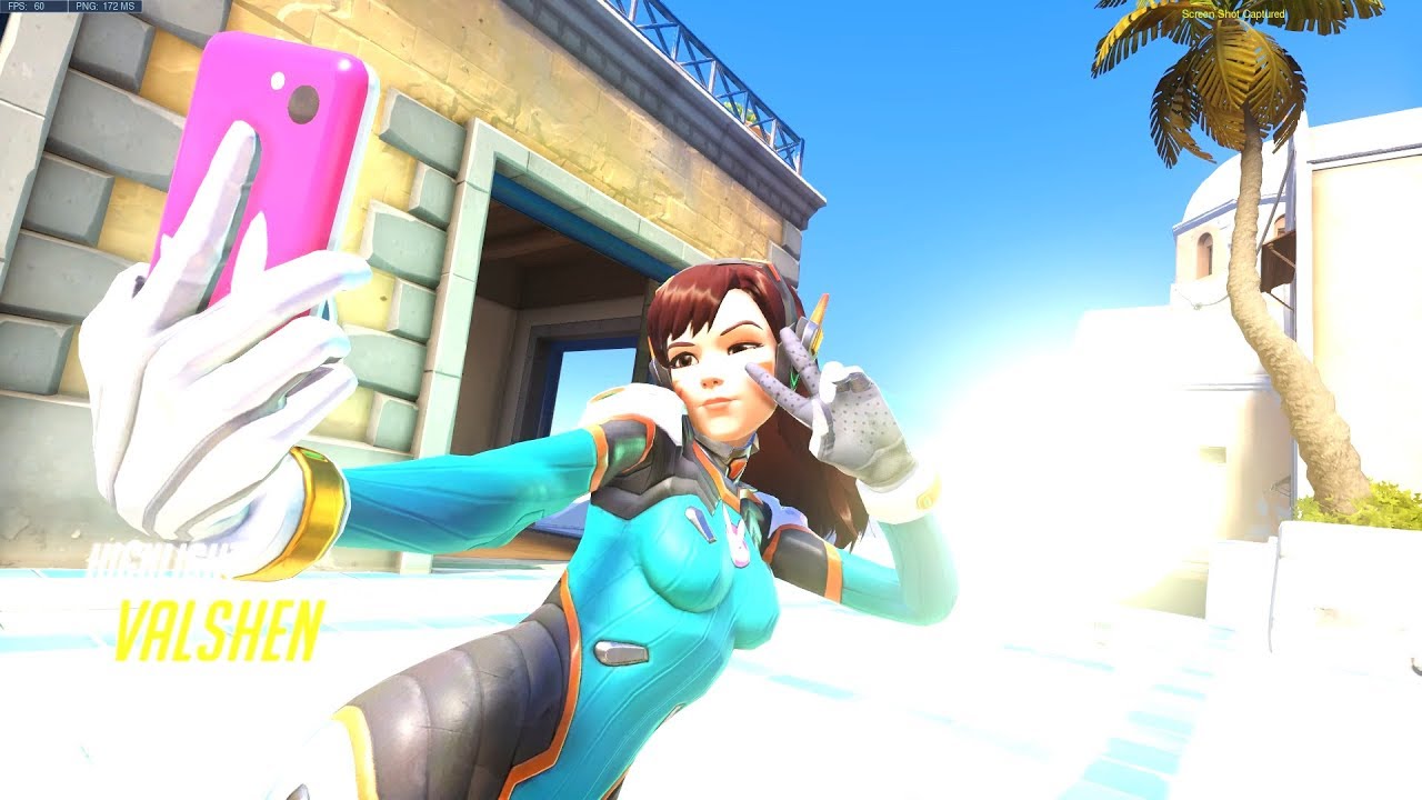 Overwatch: D.Va kills without Mech