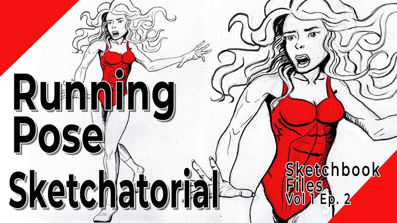 How to Draw Dynamic Running Poses – Easy Step-by-Step Tutorial