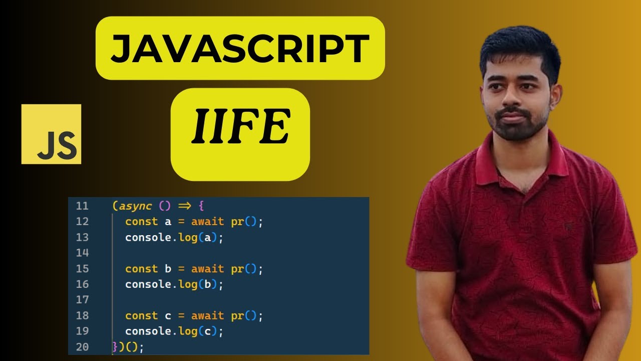 IIFE  explained in 8 mins |  | Javascript interview Questions for MAANG