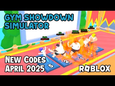 Roblox Gym Showdown Simulator New Code April 2025
