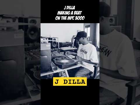 J Dilla Making a Beat on the MPC 3000 ☁️ 🎧