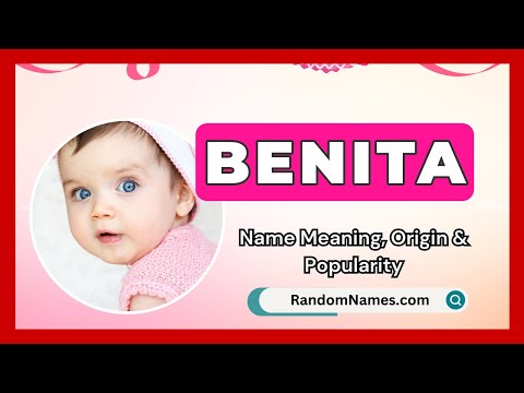 Benita - Baby Girl Name Meaning, Origin & Popularity - RandomNames.com