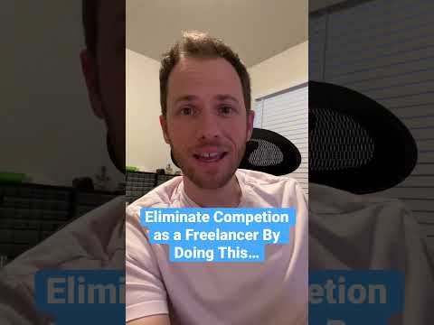The Secret To Having No Competition as a Freelancer #freelance