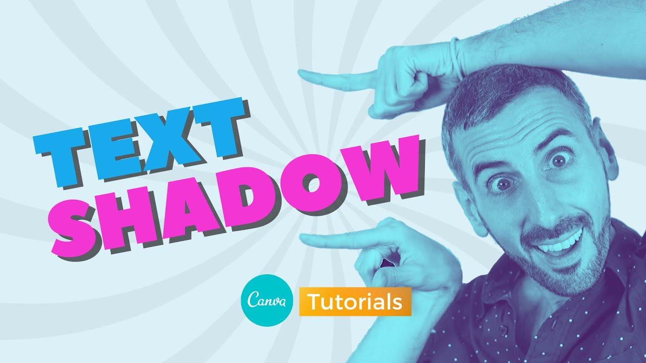 How to Create a Shadow Effect on Text in Canva