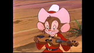 Opening to Fievel's American Tails The Legend of Mouse Hollow/Babysitting Blues 1993 VHS