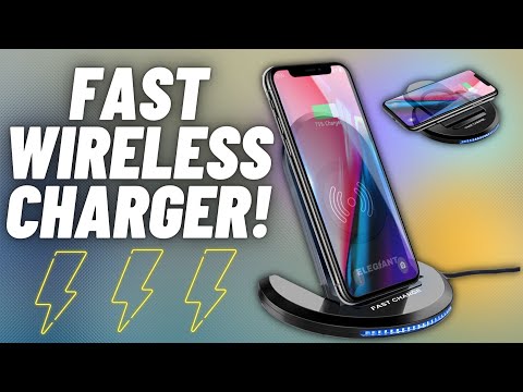ELEGIANT Qi Wireless Charger Review // Most VERSATILE iPhone Wireless Charger?