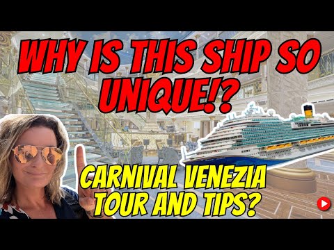 2025 FULL Carnival Venezia Cruise Ship Tour | 2025 Guide to Food, pools & Fun!