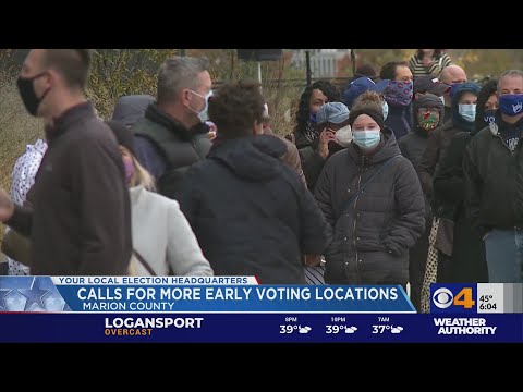 Calls for more early voting locations