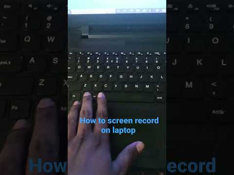 How To Screen Record On Laptop