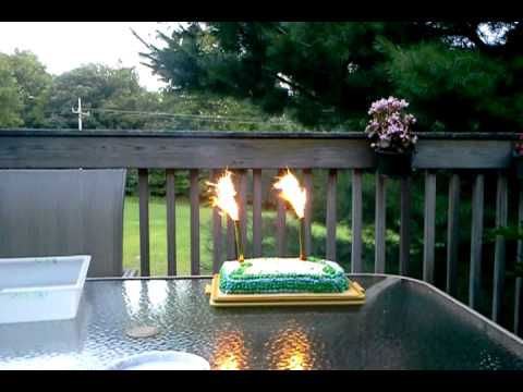 Birthday Cake Sparklers