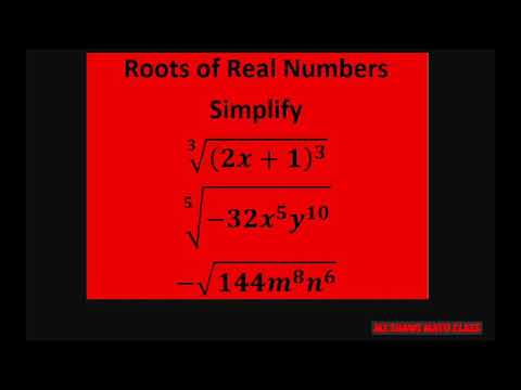 Simplify roots of real numbers. Fifth root (-32 x^5 y^10) and - sqrt (144m^8 n^6)