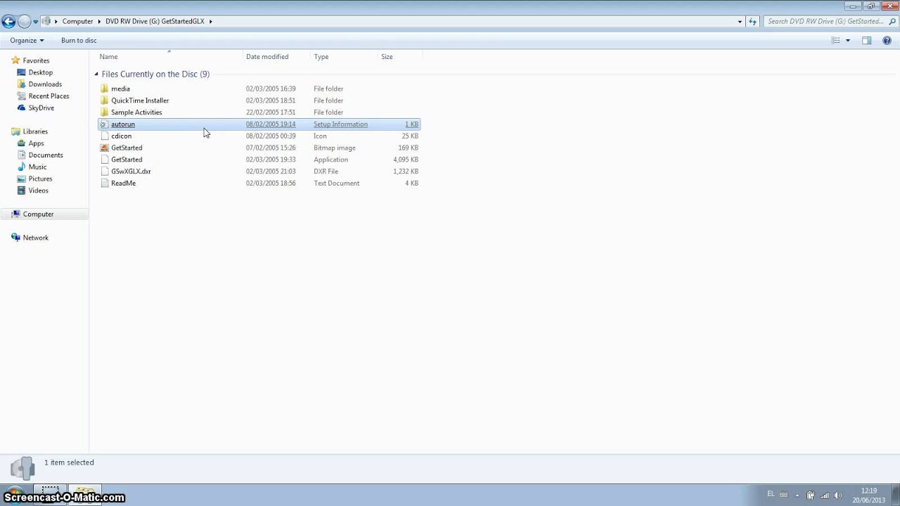 Using Pasco Xplorer GLX training CD