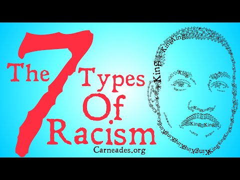 The 7 Types of Racism (Philosophy of Race)