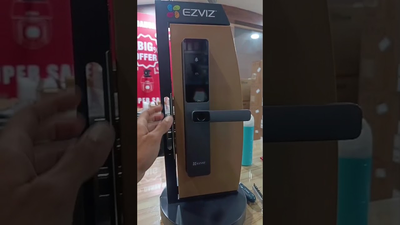 EZVIZ DL05 Smart Lock – Live Demo 2 | 7 Unlock Methods in One Lock 🔓✨