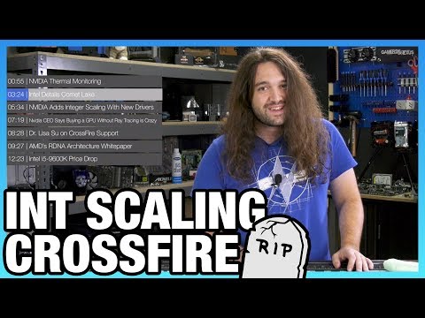 HW News - NVIDIA Integer Scaling, RDNA Whitepaper, & Intel Comet Lake