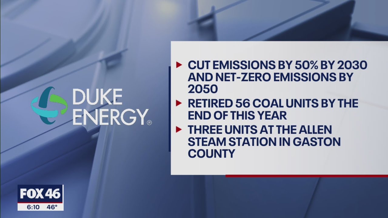 Duke Energy to shut down two coal units at Gaston County plant