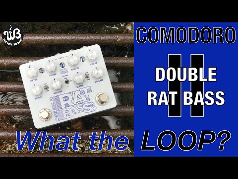 Comodoro Double Rat Bass - 2-in-1 Rat distortion with | Reverb