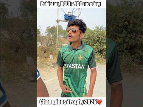 Pakistan, BCCI & ICC in Board Meeting for Champions trophy 2025π
#shorts #cricket