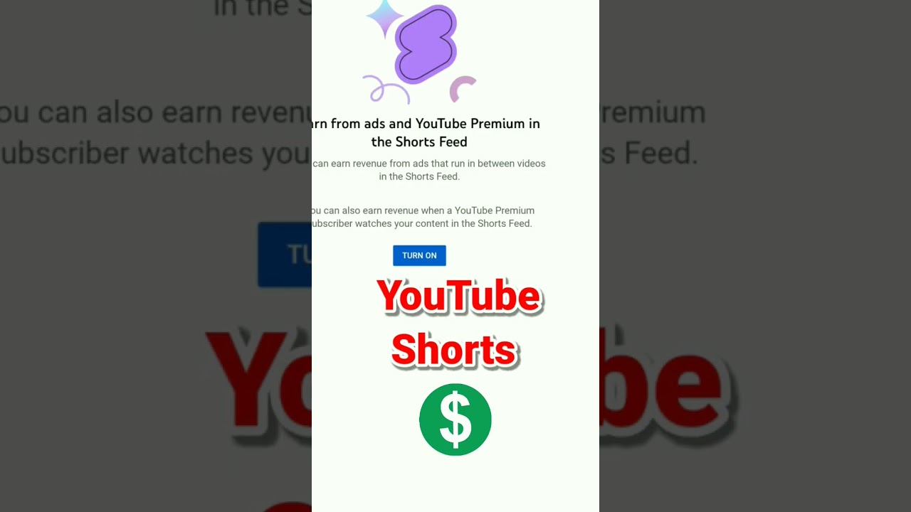 how to enable youtube shorts monetisation | earning proof yt shorts video