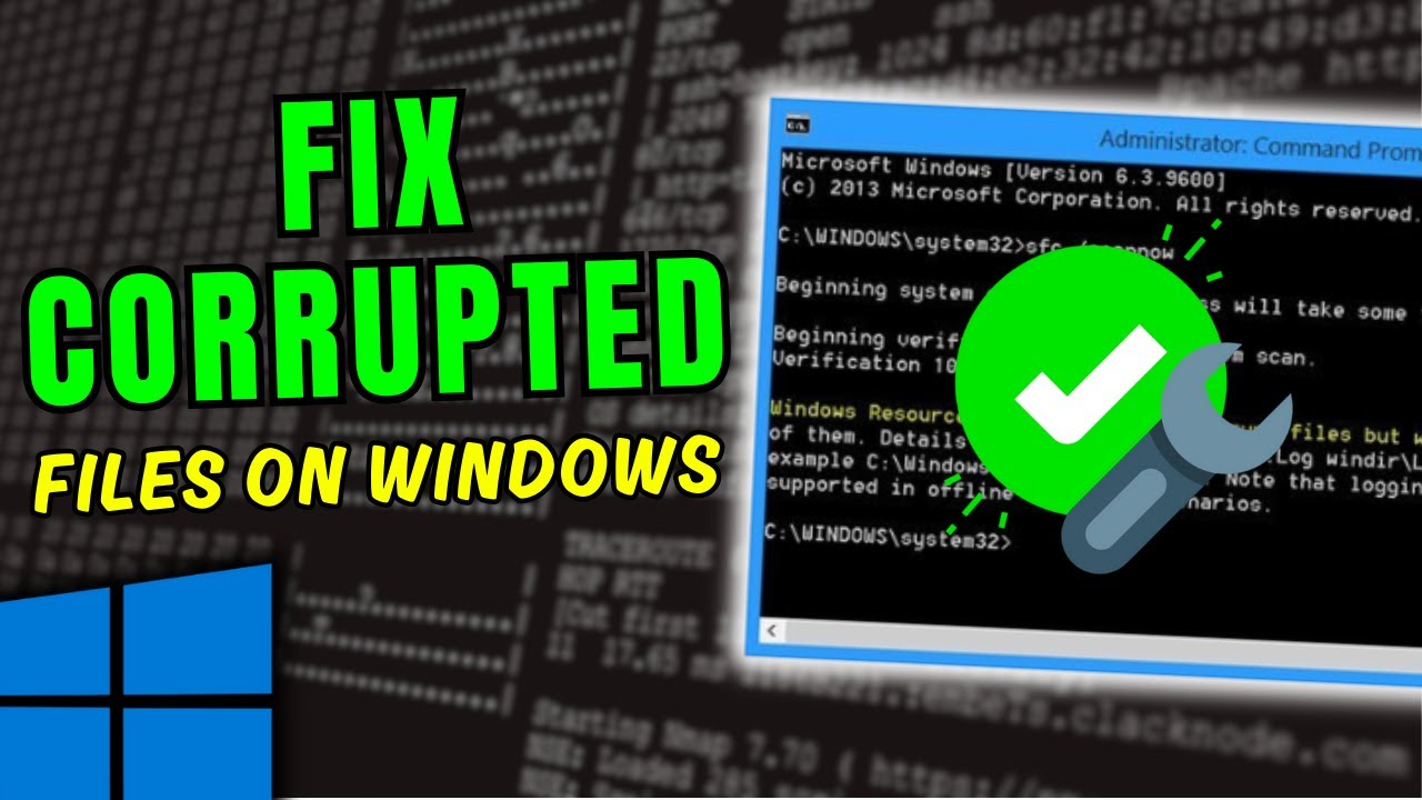 How To Fix CORRUPTED Files on Windows 11 Without Reinstalling