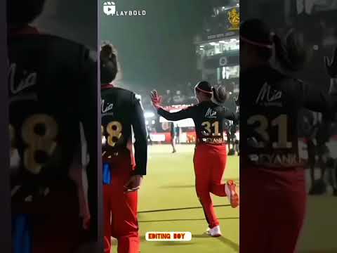 RCB ka Rani ( wpl ) #shreyanka patil #youtubeshorts #trendingshorts #cricketlover
