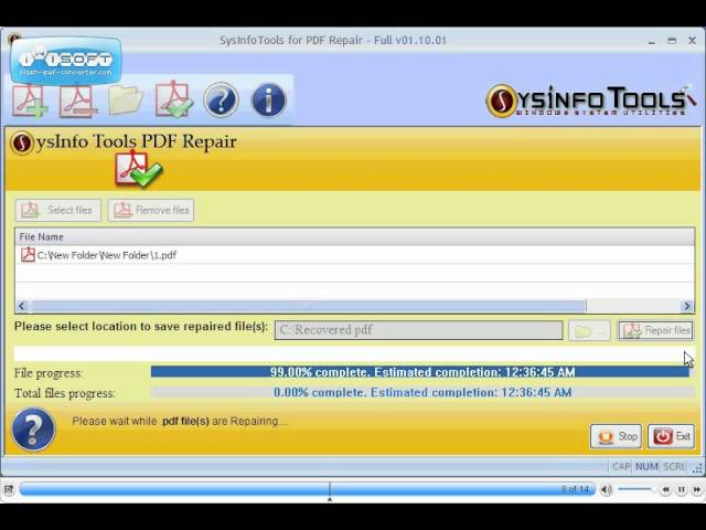 SysInfo PDF Recovery Tool Pricing, Reviews, & Features in 2022