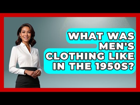 What Was Men's Clothing Like In The 1950s? - Im a 50s Baby