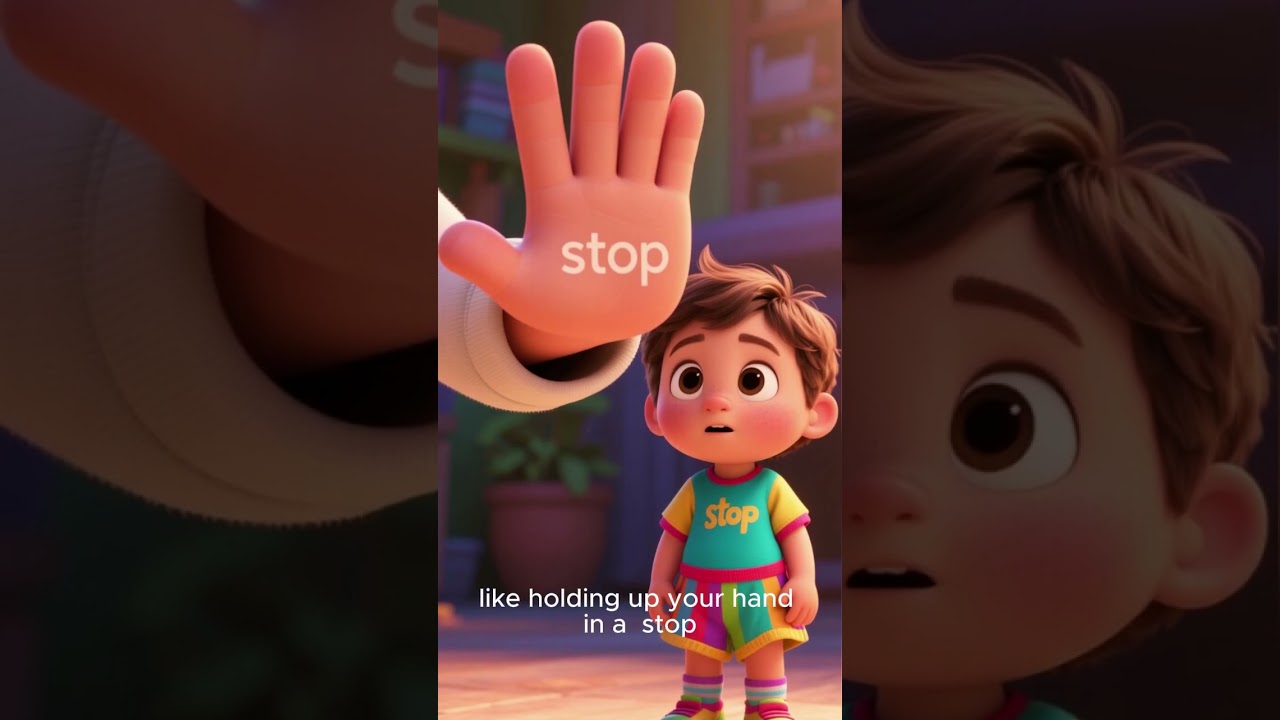 “No touch” rule #Kids safety tips #Safety education for kids #rules #safety