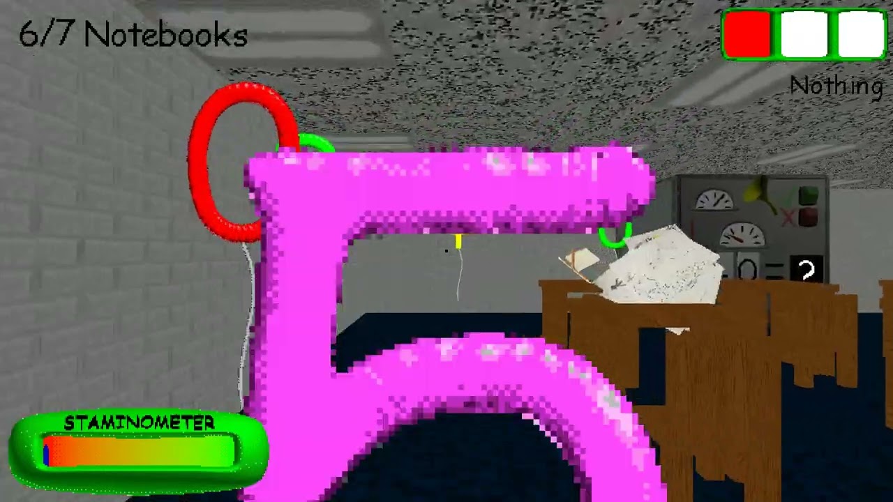 Baldi's Evil Plan | Defeated while Itemless