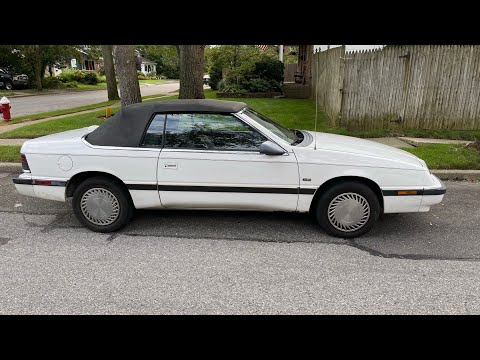 Goodbye to the 1992 Chrysler LeBaron
