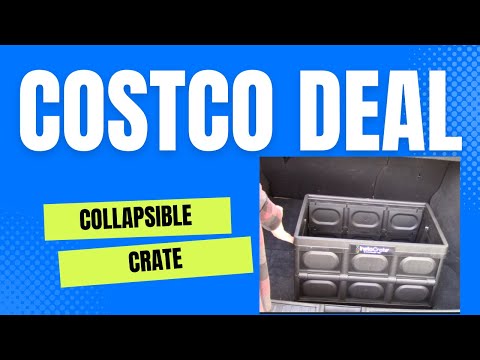 Costco Deal - The Collapsible Crate For $10
