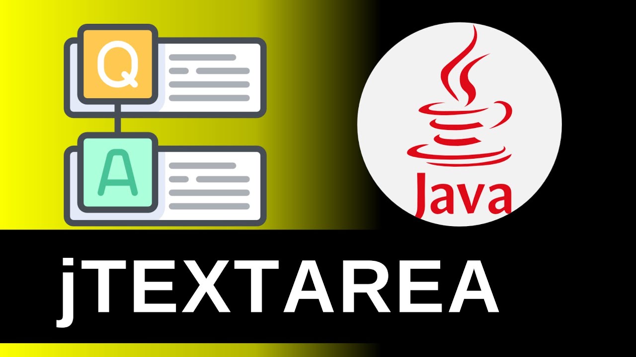 Creating JTextArea - Java Swing Tutorial 6