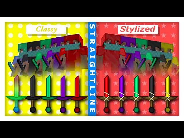 StraightLine | Recolors Release (10[?] Recolors) Minecraft Texture Pack